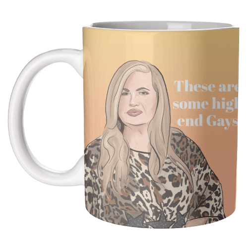 Jennifer Coolidge Art Wow Mug - Precious Sparkle