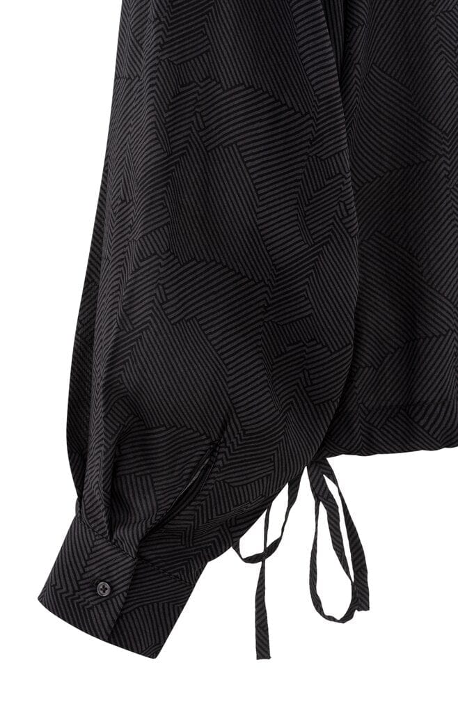 Yaya Long Sleeve Top Phantom Dessin | Precious Sparkle